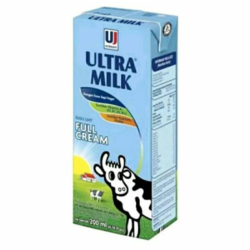 Jual Ultra Milk UHT Full Cream 250ml | Shopee Indonesia