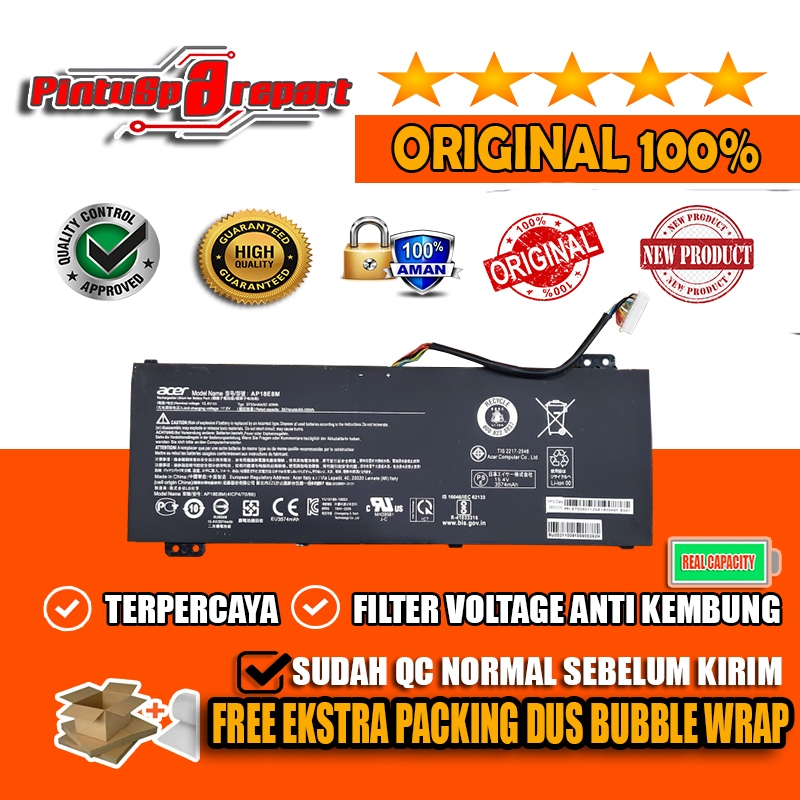 Jual (AP18E8M) Baterai Battery Laptop Gaming Original Acer Nitro 5 ...