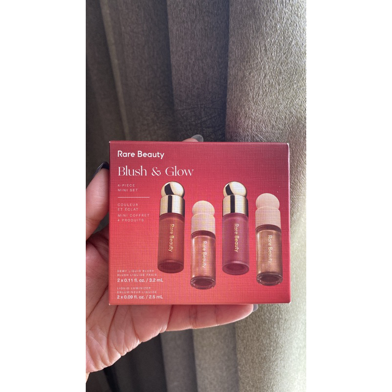 Jual Rare Beauty Blush & Glow 4 piece mini set | Shopee Indonesia