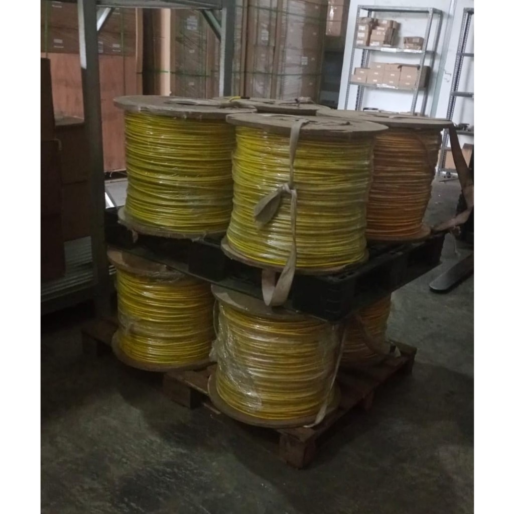 Jual Kabel NYAF 16 mm Yellow Green / Kabel Grounding 16 mm Kuning Hijau ...