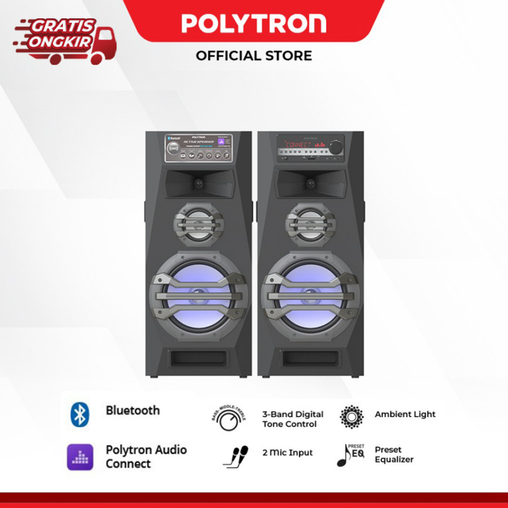 Jual POLYTRON Active Speaker PAS 12AF15 | Shopee Indonesia