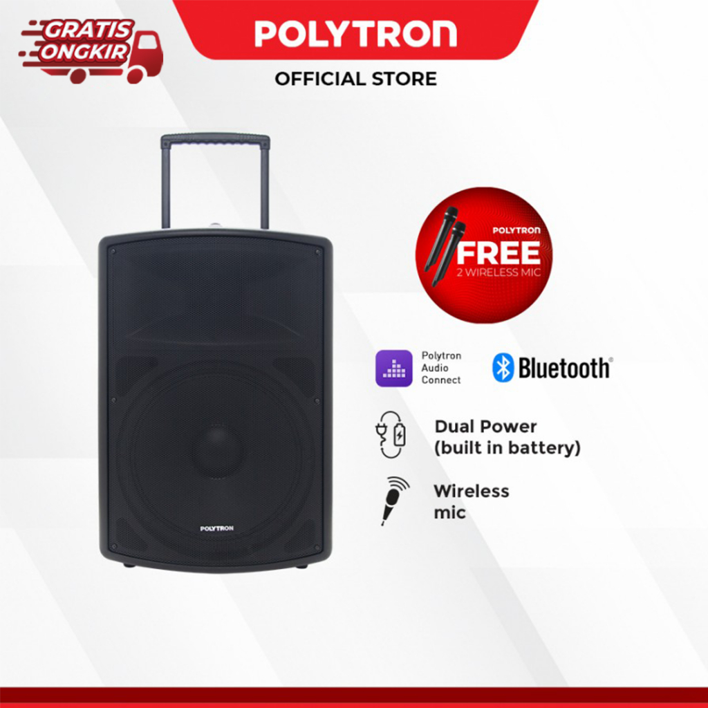 Jual POLYTRON Professional Active Speaker PAS PRO15F3 | Shopee Indonesia