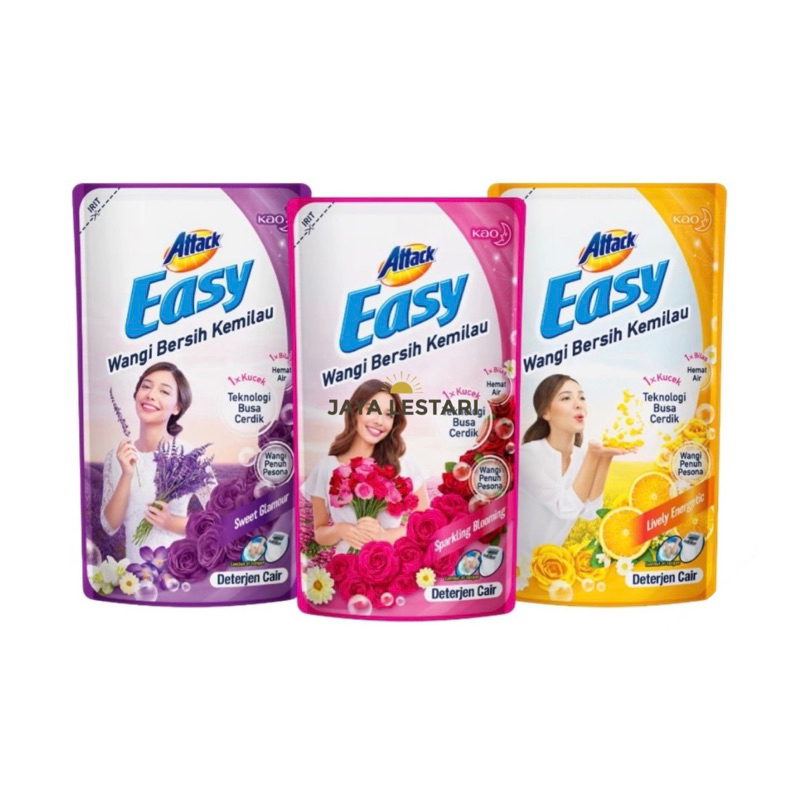 Jual Attack Easy Deterjen Cair (1,2kg) (3 Varian) | Shopee Indonesia
