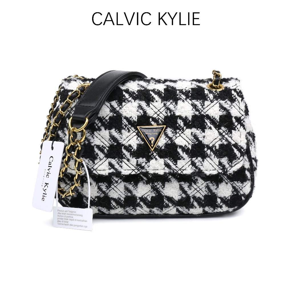 Jual CALVIC KYLIE - Tas rajutan wanita / Tas rantai wanita / Tas bahu ...