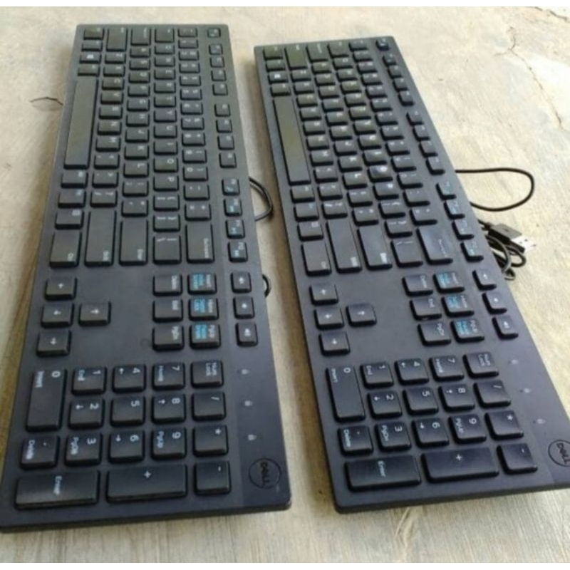 Jual Kayboard Build UP USB Slim Dell MURAH BERGARANSI | Shopee Indonesia