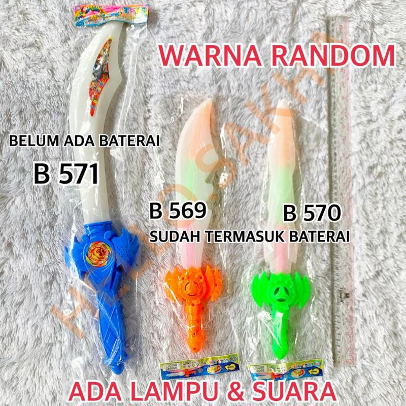 Jual MAINAN B 569 570 571 PEDANG GOLOK PERANG PERANGAN PEDANGAN ADA ...