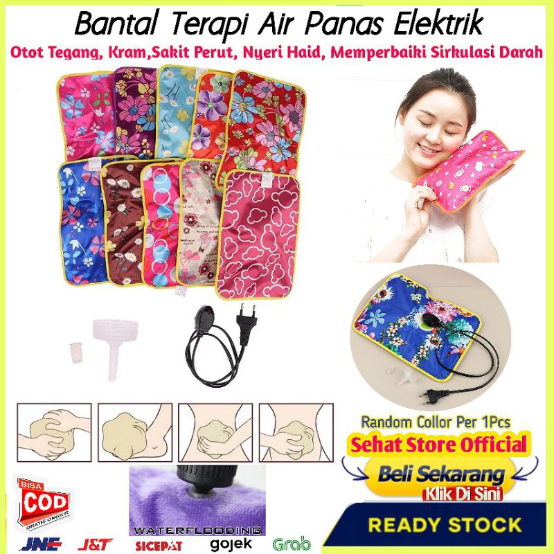 Jual Bantal Penghangat Terapi Air Panas Pillow Electrik Bantal ...
