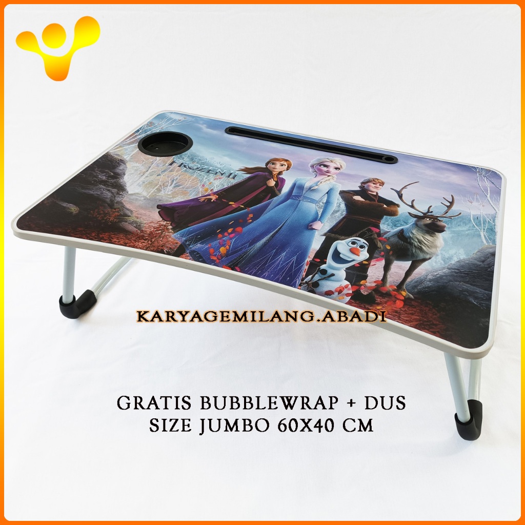 Jual Meja belajar anak ukuran jumbo 60x40 cm meja laptop meja lipat ...