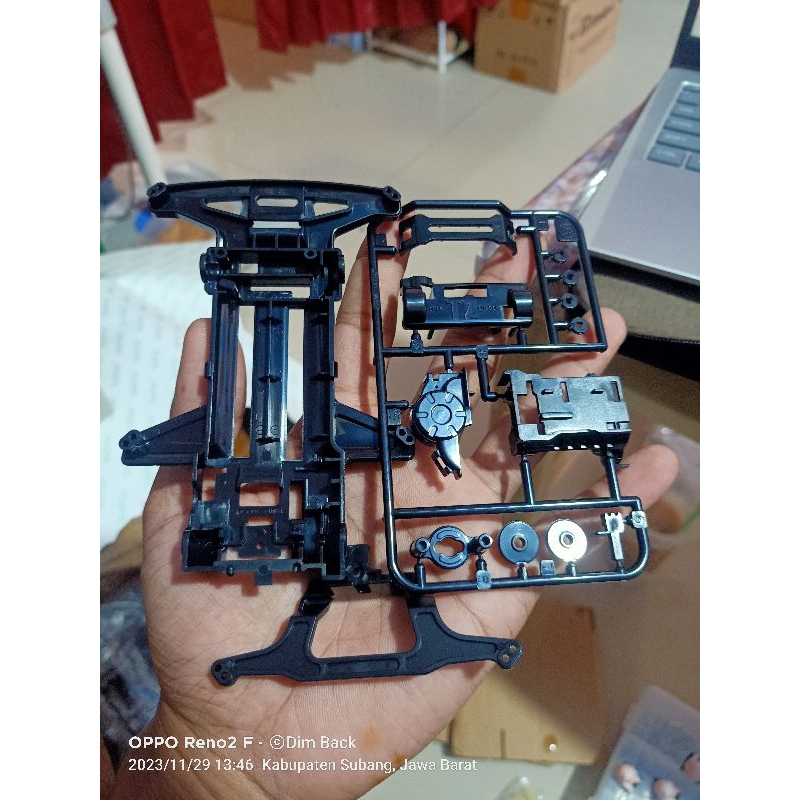 Jual Tamiya Chassis Super Tz Set + gearbox + Akar ( original Tamiya ...