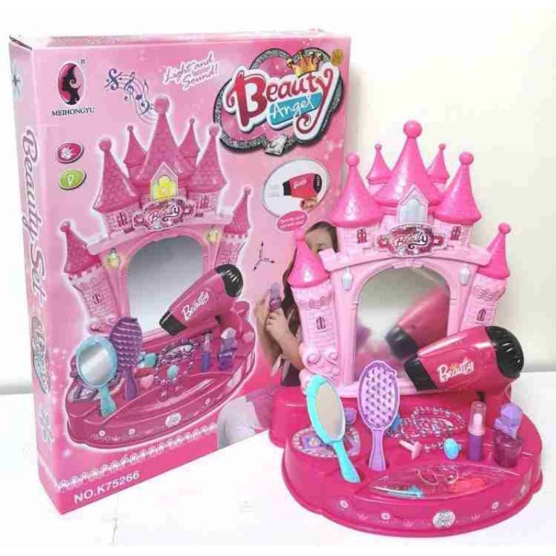 Jual Mainan Edukasi Anak Perempuan Beauty Angel Castle/Simulasi Alat ...