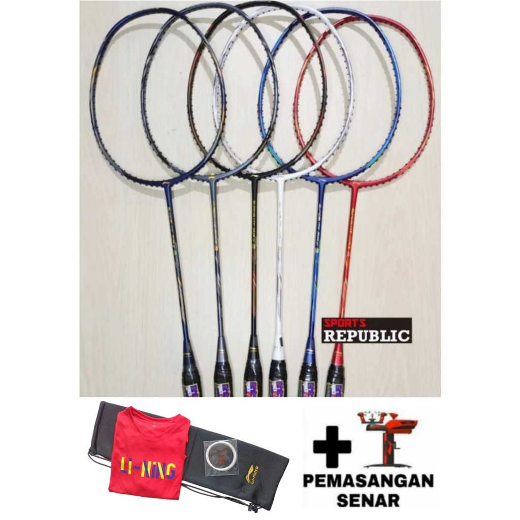 Jual Raket Badminton Lining G-force Superlite Max 9 Original | Shopee ...
