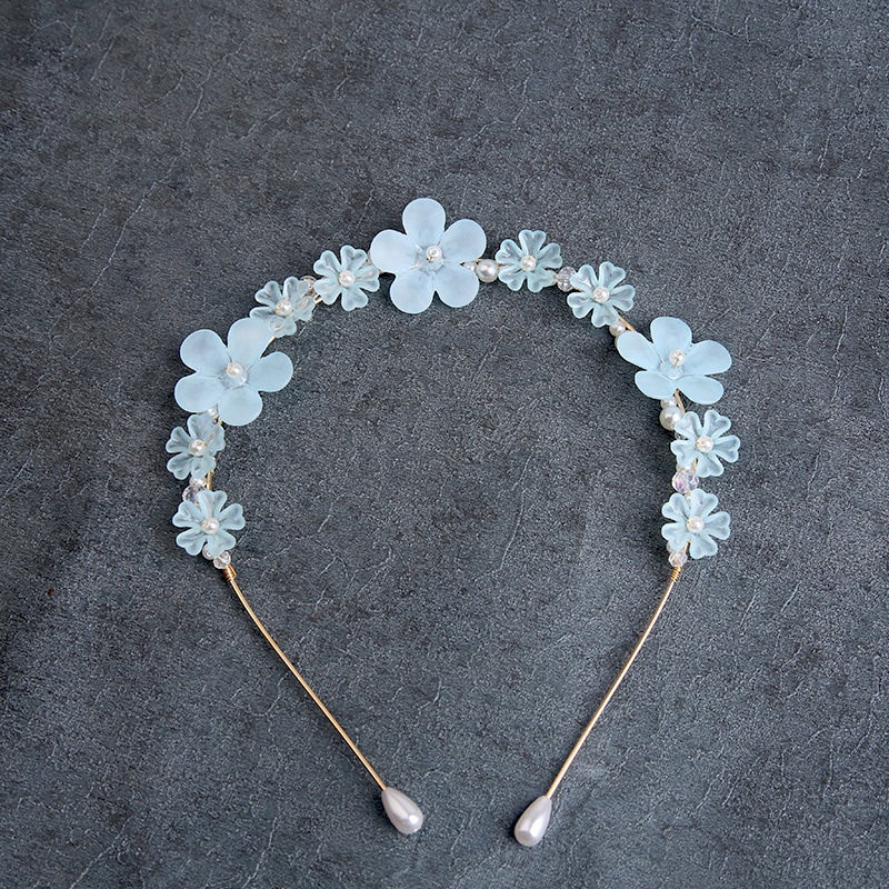 Jual Bando Mutiara Bunga Mawar Gaya Prancis Ikat Rambut Sense Tingkat ...