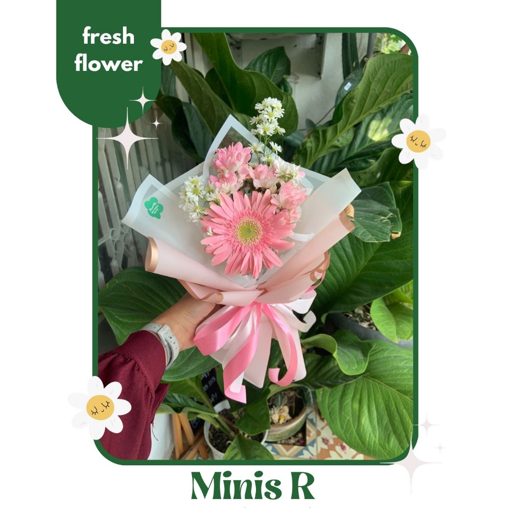 Jual Buket Bunga Segar Jogja - Minis Series Vol.2 Fresh Flowers ...