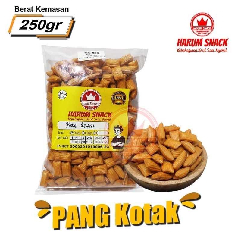 Jual PANG PANG KOTAK MANIS 250 gram [Harum Snack Official] | Shopee ...