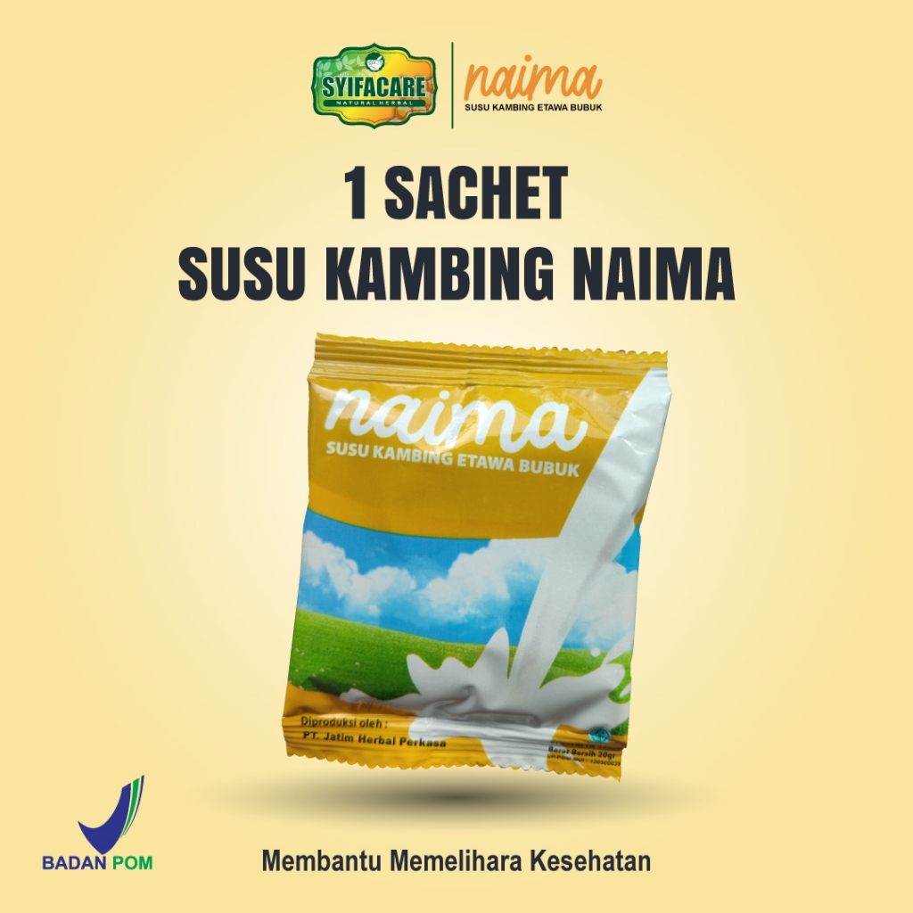 Jual Naima Susu Kambing Etawa Bubuk Plus Madu Propolis Bee Pollen - 1 ...