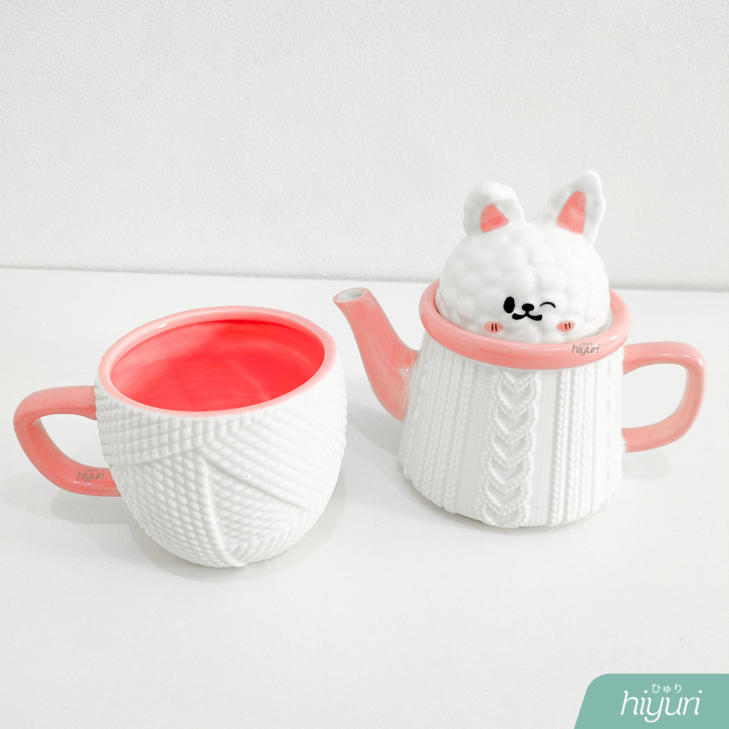 Jual HIYURI Teapot teh Pink Rabbit/teapot teko teh/teko kopi/teko air ...