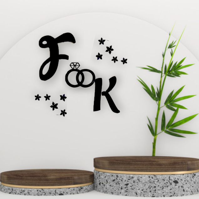 Jual 25cm KHUSUS Huruf Balok Tulisan Backdrop Dekorasi Banner Pesta ...