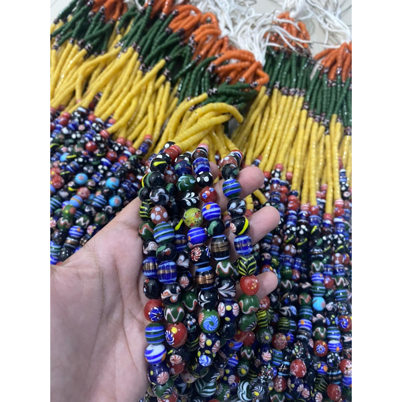 Jual Manik Dayak kenyah /manik dayak kalimantan/manik sarawak | Shopee ...