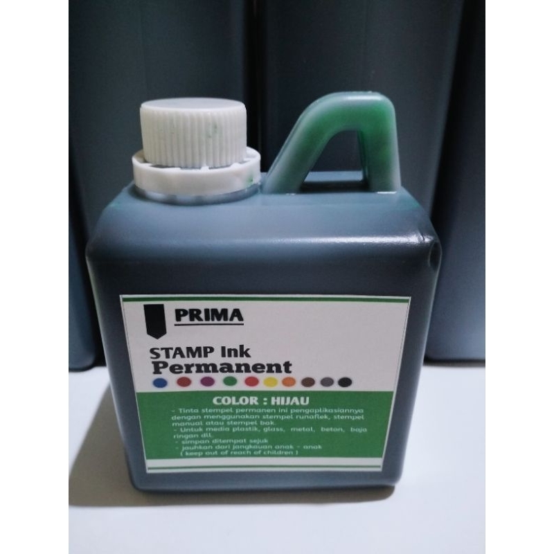 Jual Tinta stempel permanent Pigmen untuk stempel manual, Stempel bak ...