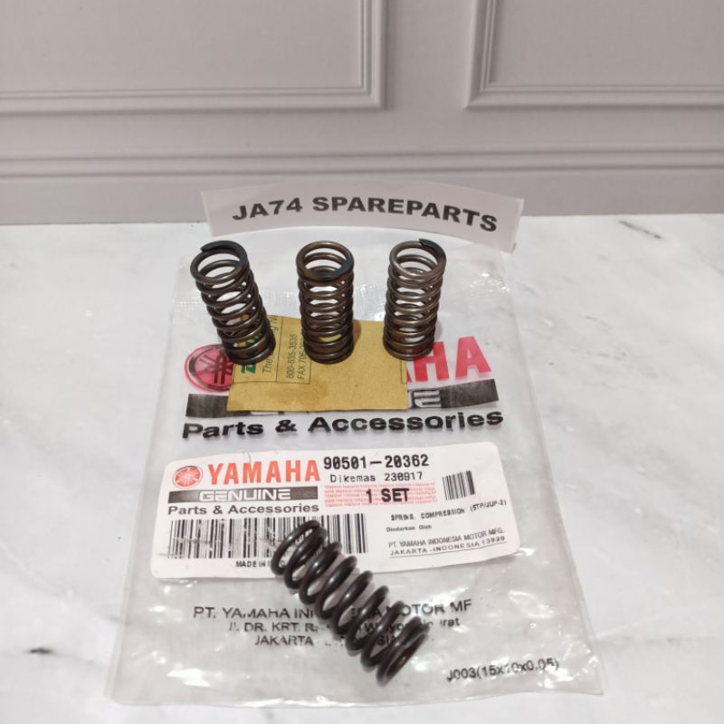 Jual Per kopling Spring Compression Set 4pcs F1ZR Vega Jupiter Z lama ...