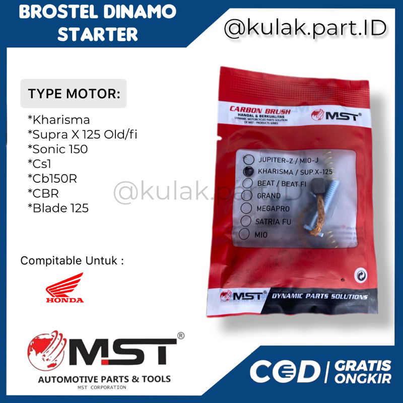 Jual Arang Stater Supra x 125 Brostel Dinamo/Bostel Dinamo/Brustel ...
