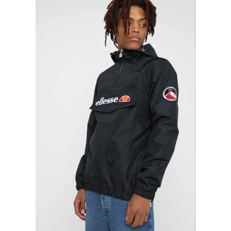 Jual Ellesse Mont Jacket Black Original | Shopee Indonesia