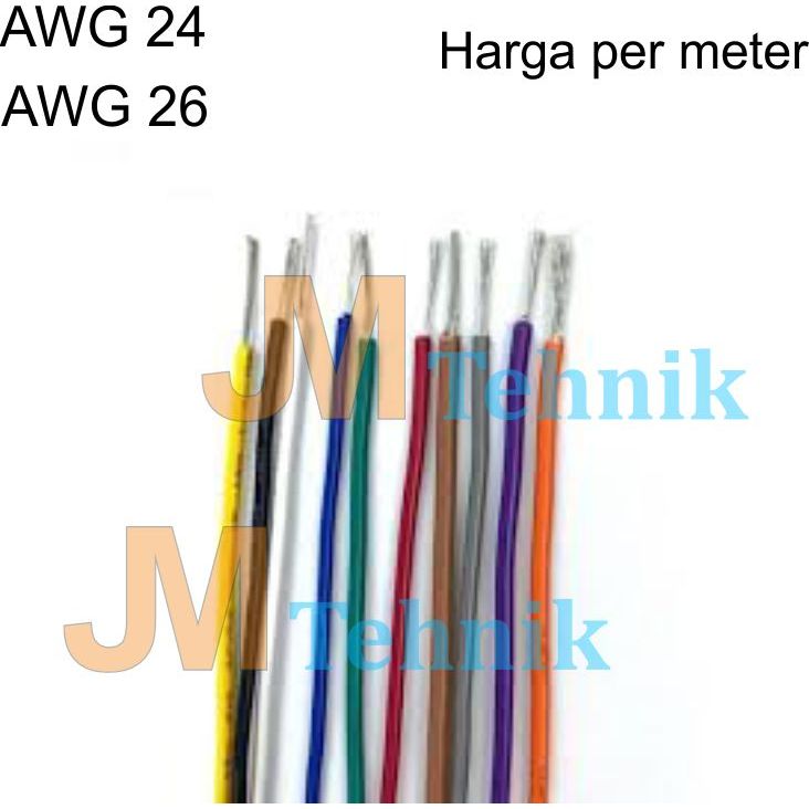Jual Kabel AWG 24 26 Serabut | Shopee Indonesia