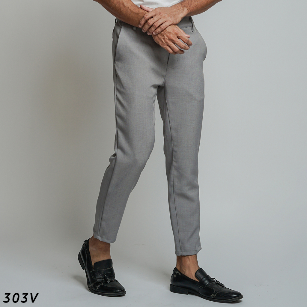 Jual HSRM - Dapper Formal Ankle Pants Variant 6 | Shopee Indonesia