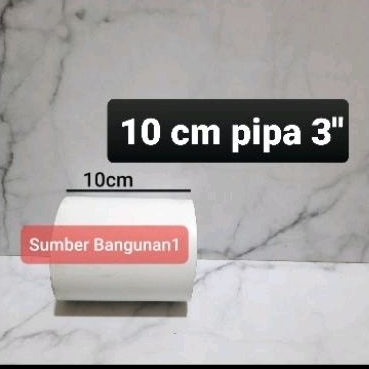 Jual Pipa 3" pralon 3 inc 10cm potongan potong 3 inch inci | Shopee ...