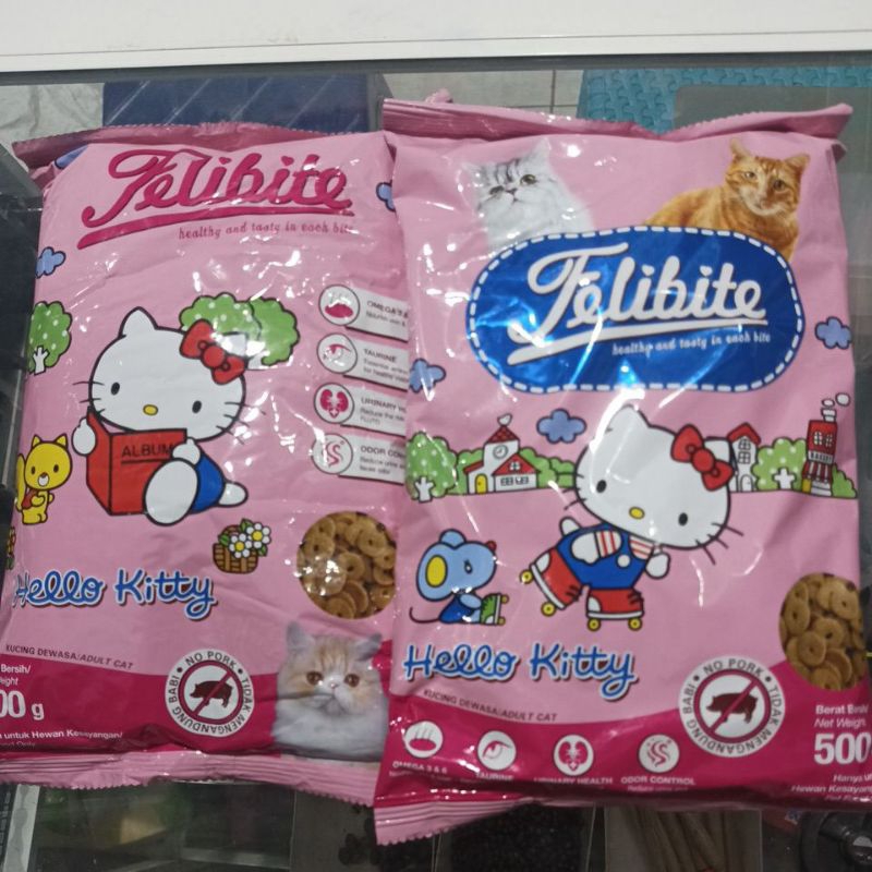 Jual pakan kucing felibite donat 500 gram | Shopee Indonesia