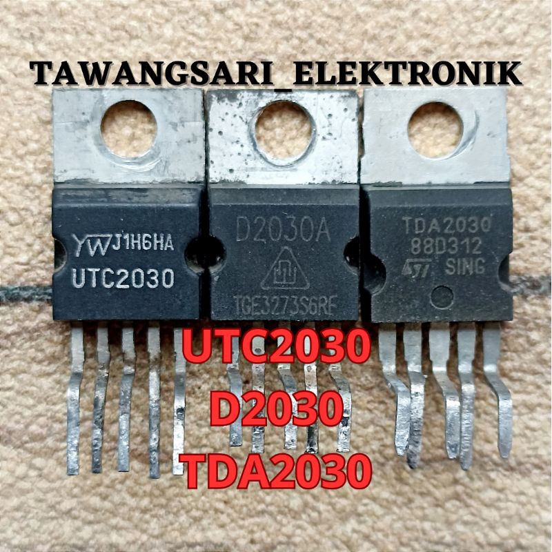 Jual TDA2030 ORI IC TDA 2030 IC SUARA TDA2030 UTC2030 D2030 ORI CABUTAN | Shopee Indonesia