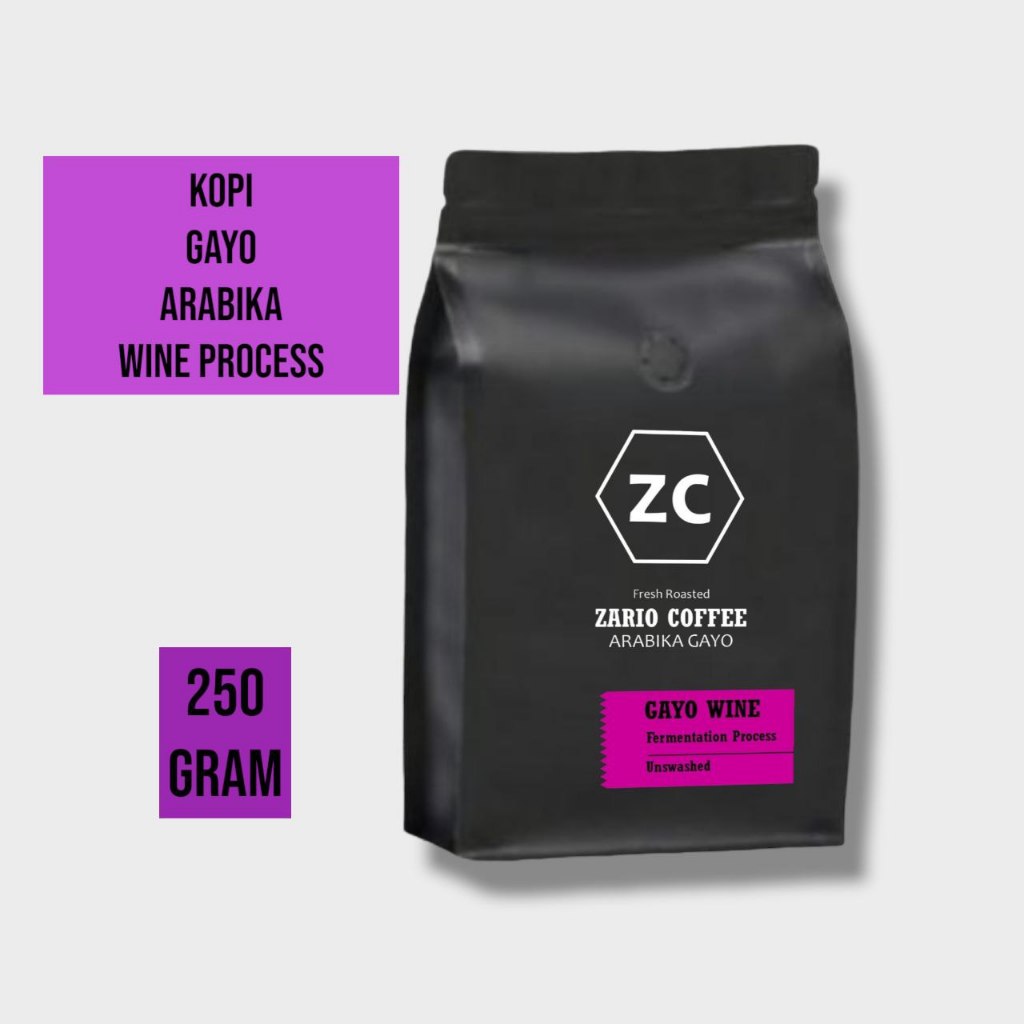 Jual Kopi Gayo Aceh Wine Proses Fermentasi 250 Gram - Kopi Anggur ...