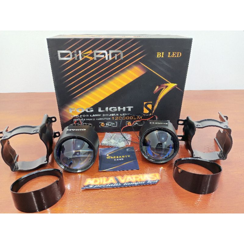 Jual DIKAM S7 3 INCH BLUELENS PNP HONDA TOYOTA | Shopee Indonesia