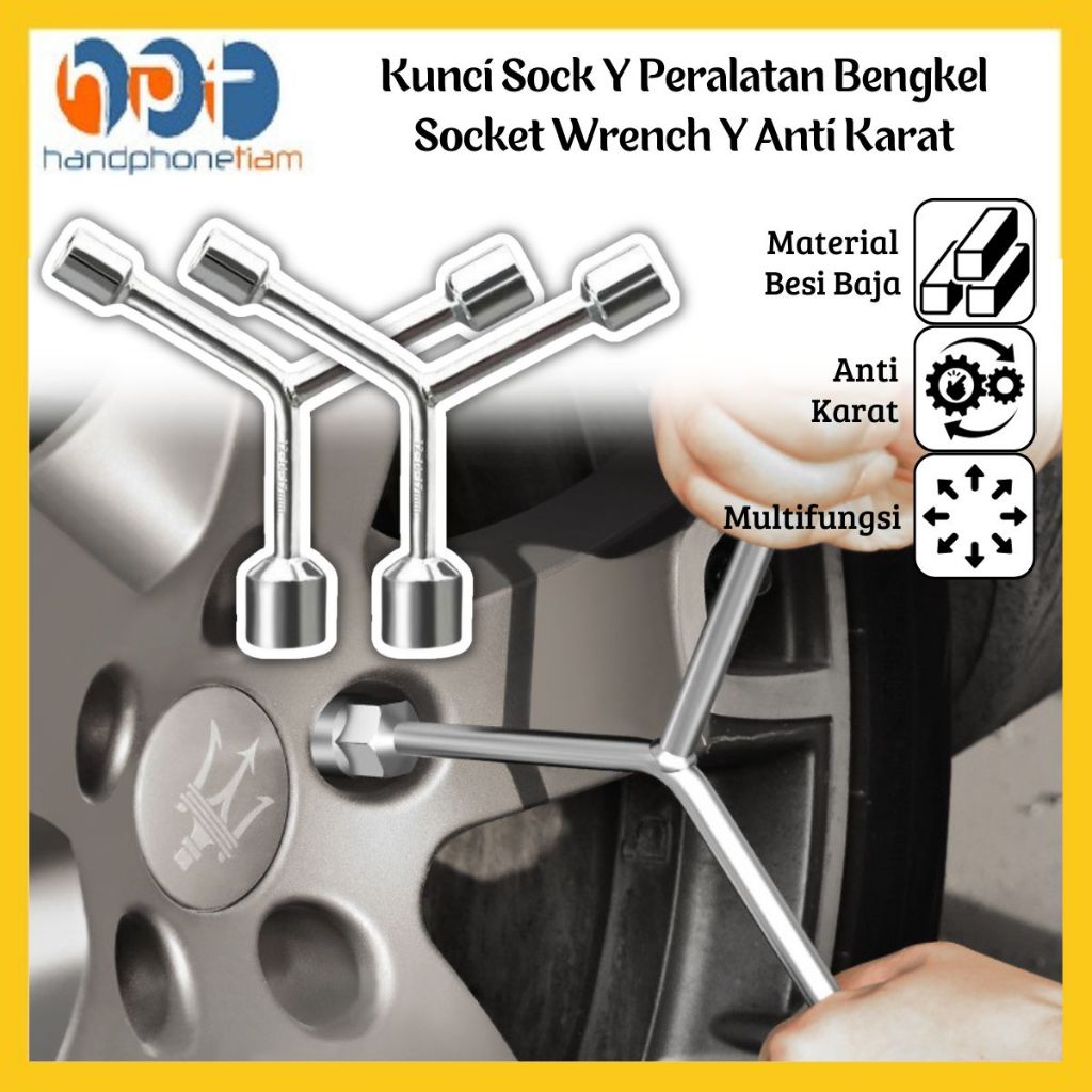Jual Kunci Sock Y Peralatan Bengkel Motor Mobil Sepeda/Alat Pengencang ...