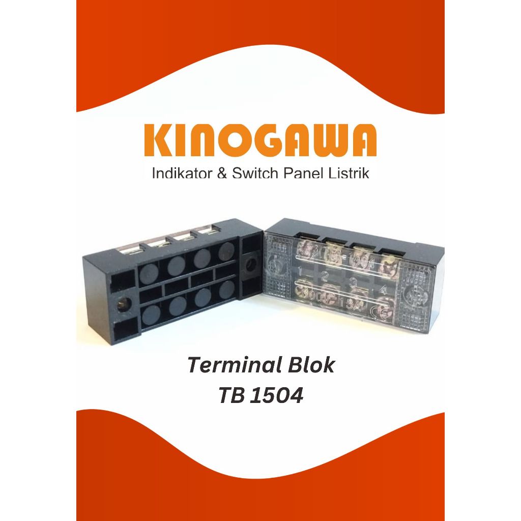 Jual TERMINAL BLOK TB- 1504 - KINOGAWA | Shopee Indonesia