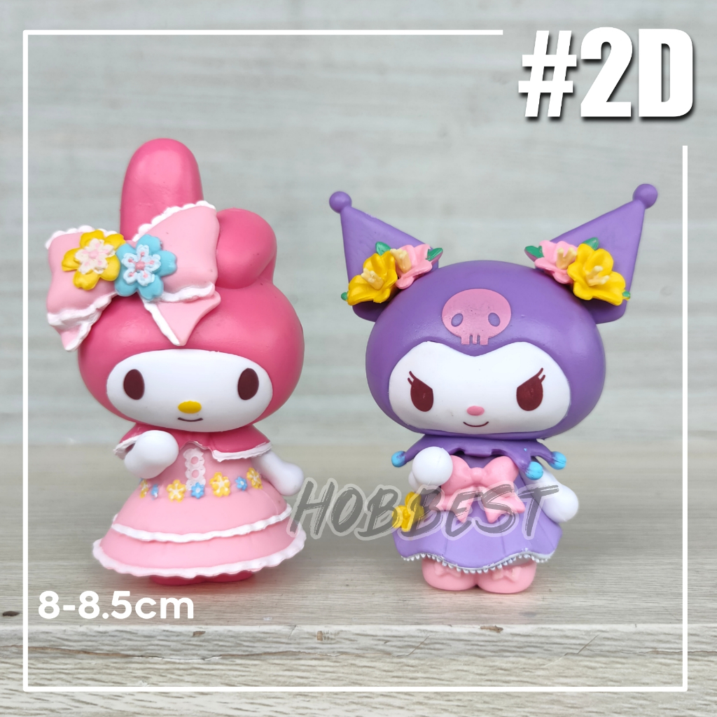 Jual Action Figure KUROMI x MY MELODY - Miniatur Pajangan Topper Kue ...