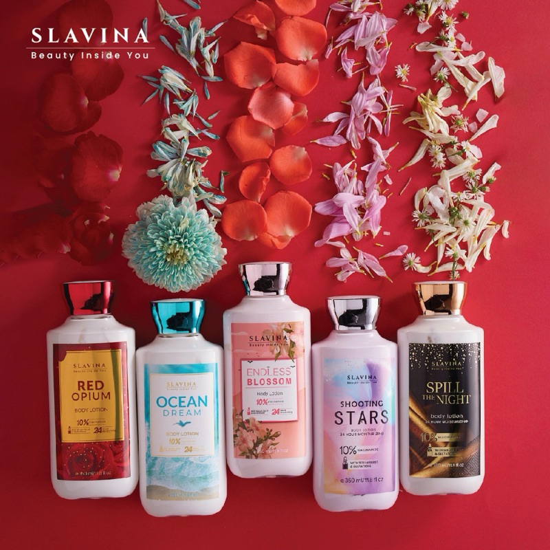 Jual SLAVINA BODY LOTION SHOWER GEL BY NAGITA SLAVINA BEAUTY INSIDE YOU ...