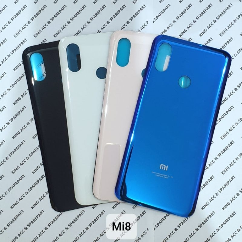 Jual BACKDOOR BACKCOVER TUTUP BELAKANG XIAOMI MI8 MI 8 BACKCASER ...