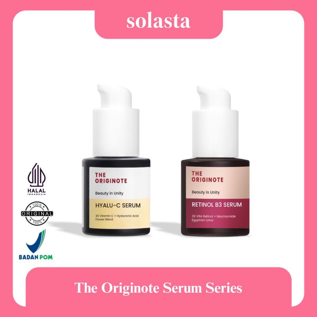 Jual Solasta - THE ORIGINOTE SERUM SERIES | Shopee Indonesia