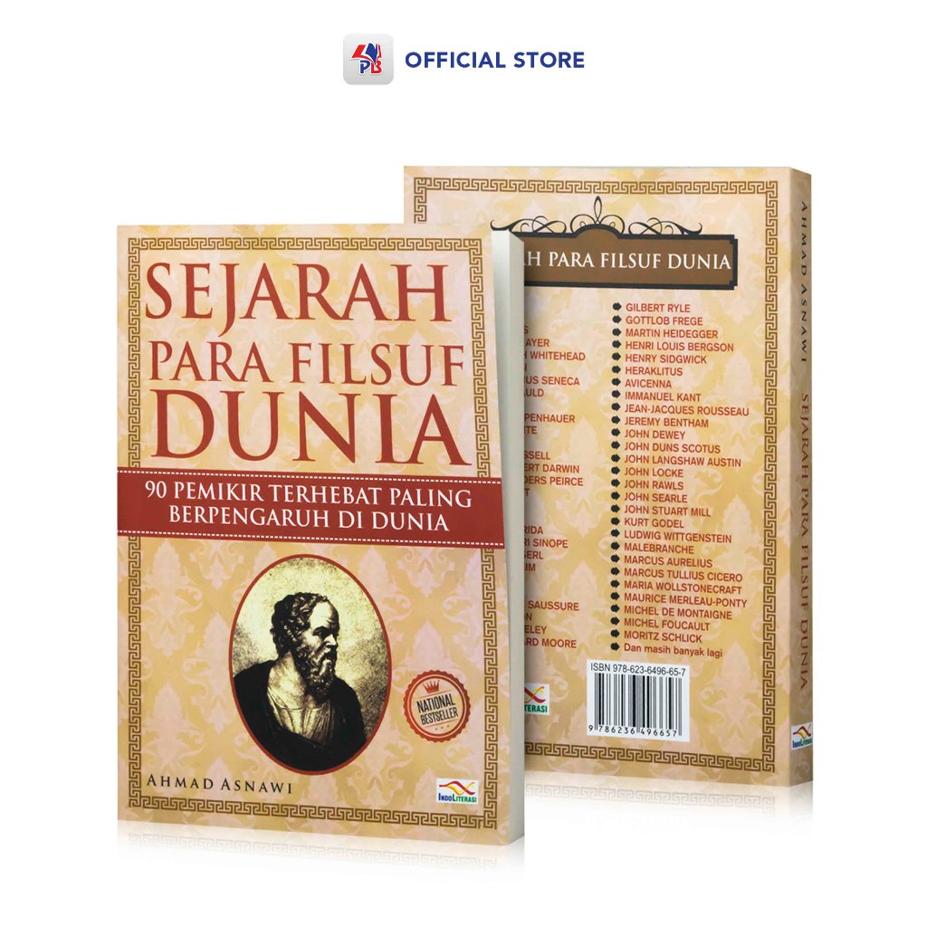 Jual Buku Sejarah / Sejarah Para Filsuf Dunia : 90 Pemikir Terhebat ...