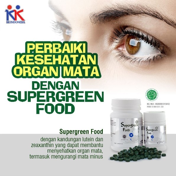 Jual Super Green Food SGF 150 Tablet Suplemen Padat Gizi Membantu ...