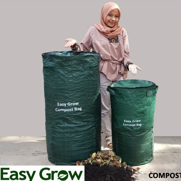 Jual Compost Bag Easy Grow Size L (200 Liter) Dia 50 x tinggi 102 cm ...