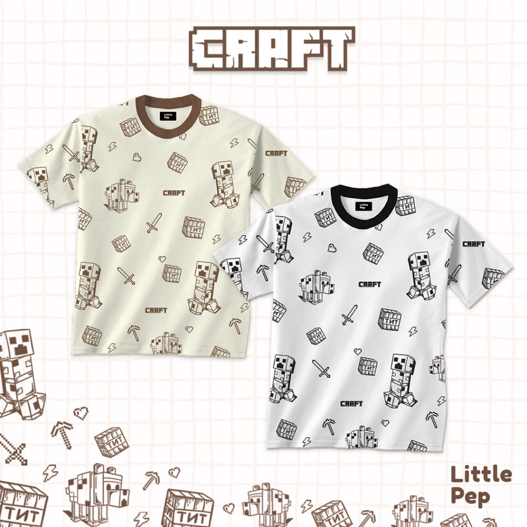 Jual Little Pep - Mini Craft - Baju anak dan Dewasa motif permainan ...