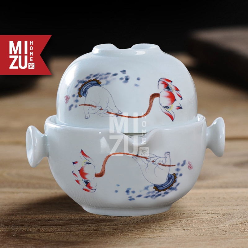 Jual YAN-CHA [B-GRADE] Classic Chinese Tea PORCELAIN SET 1 Teko 1 ...