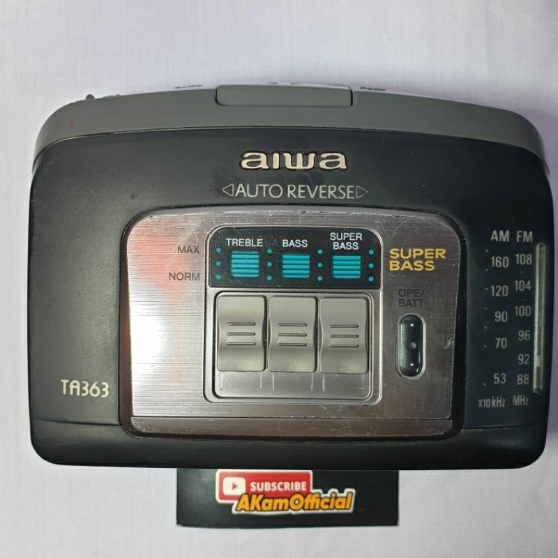 Jual Walkman Aiwa TA363 Auto Reverse | Shopee Indonesia