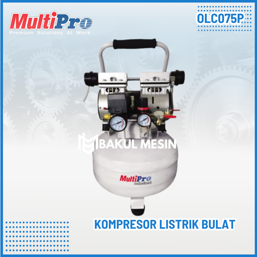 Jual MULTIPRO OLC075P OLC 075 P TABUNG BULAT KOMPRESOR LISTRIK 075HP ...