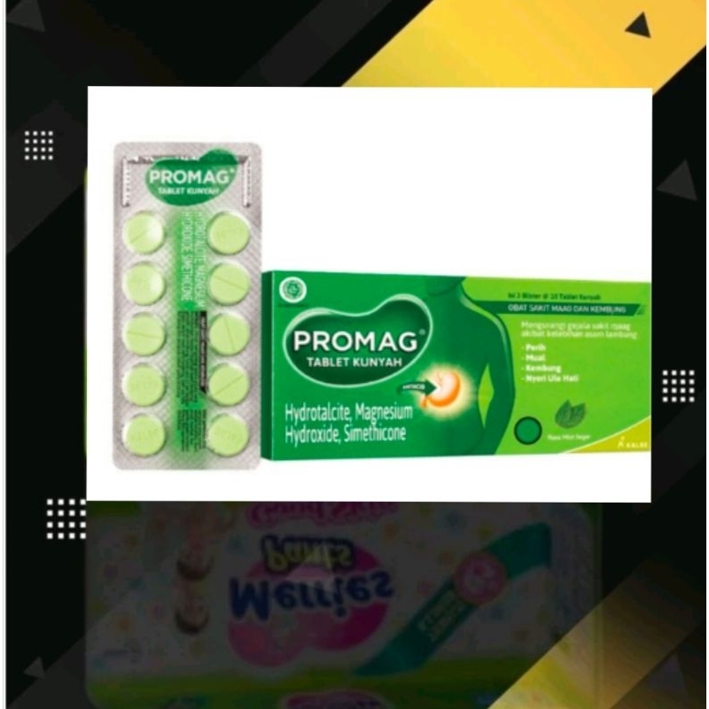 Jual PROMAG TABLET 1box ISI3 blister | Shopee Indonesia