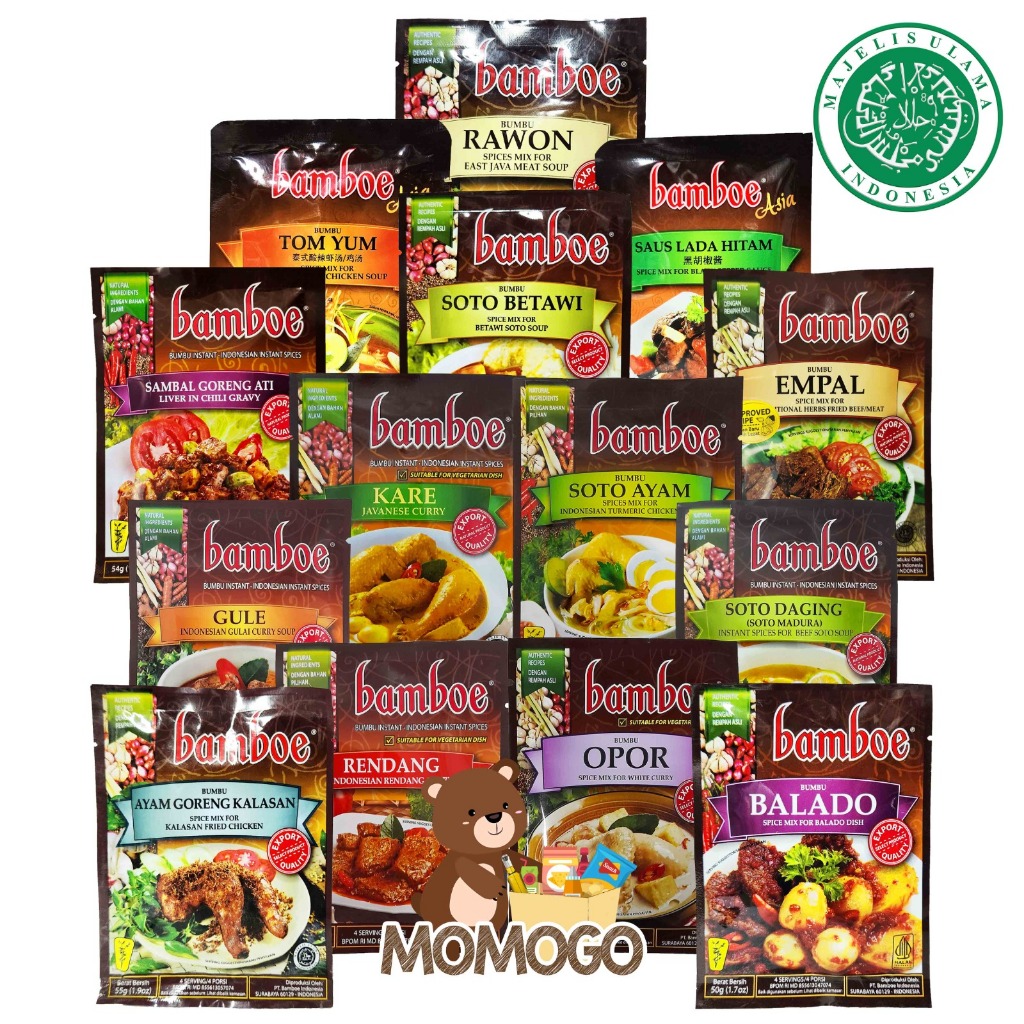 Jual BAMBOE BUMBU INSTANT 40 GR | Shopee Indonesia