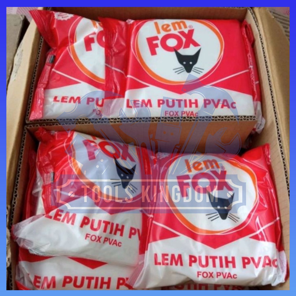 Jual Lem FOX Putih 700 gram Bungkus MERAH - Lem FOX Kayu Bungkus MERAH ...