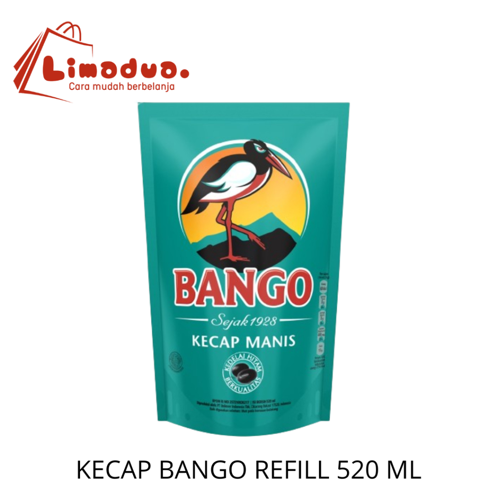Jual KECAP BANGO REFILL 520 ML | Shopee Indonesia